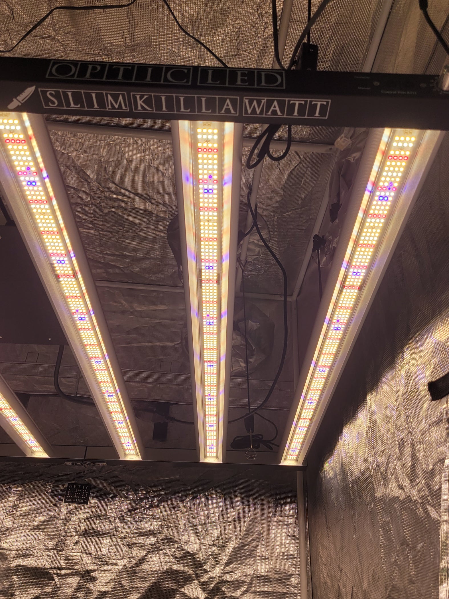 Slim Killa Watt 500 Bloom - Dimmable LED Grow Light - (4/20/2024 relea — Optic LED